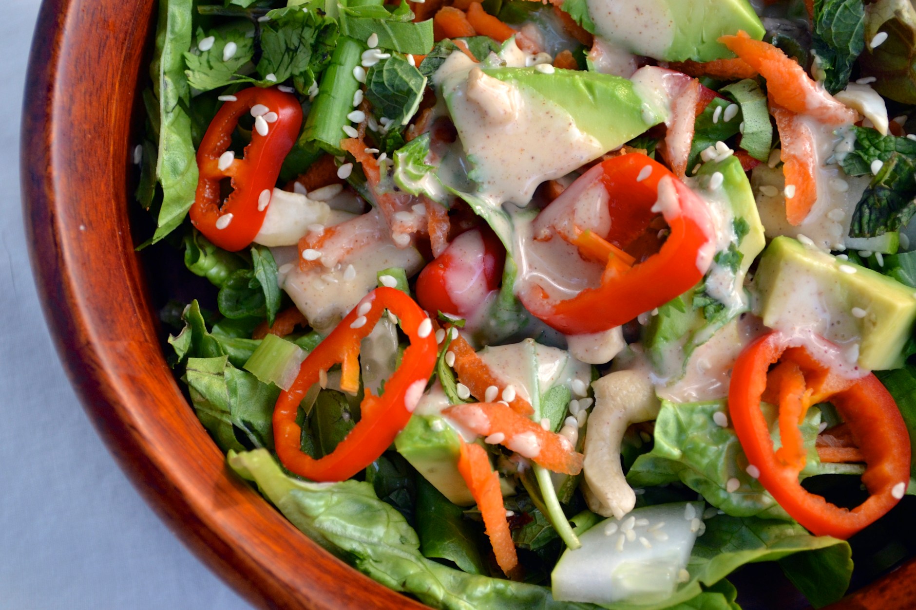 Spring Roll Salad with Thai Dressing – BIG EATS tiny kitchen